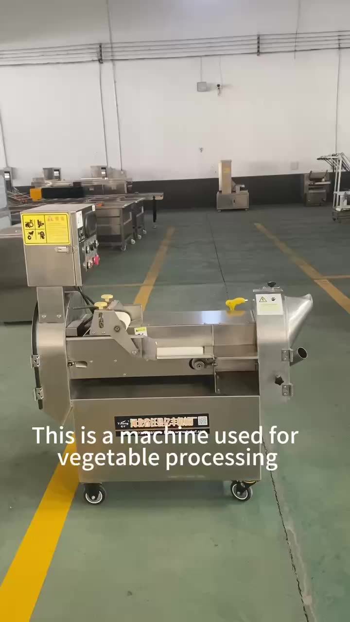 Easy Handling Vegetable And Fruit Cutting Machine Potato Carrot Tomato ...