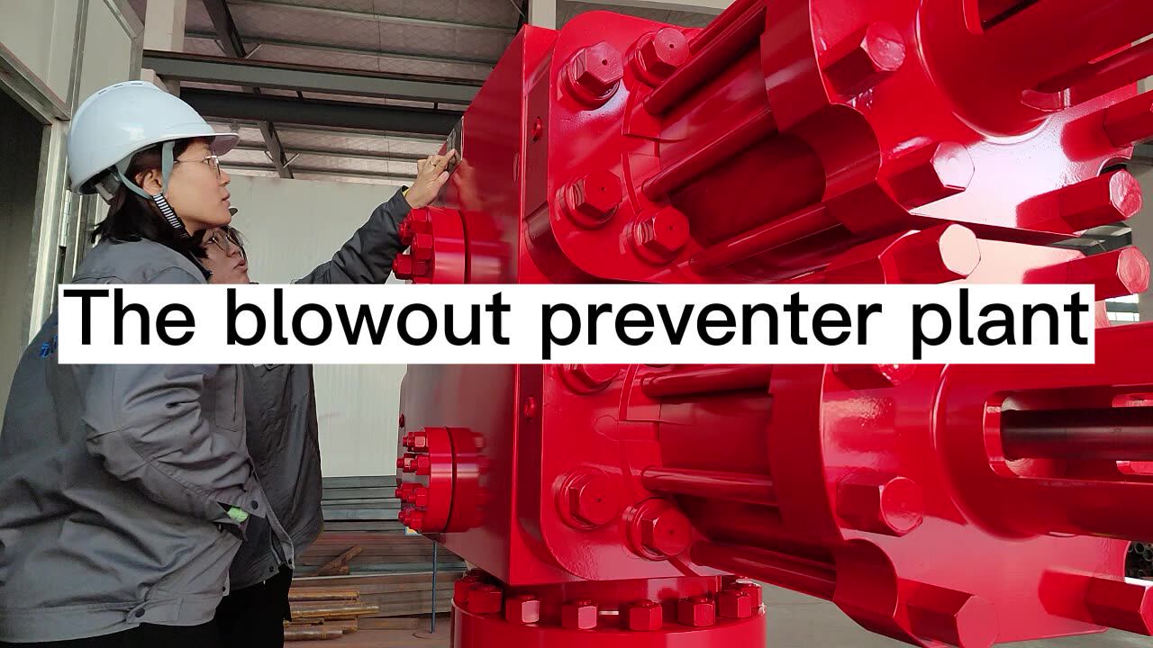 Api Well Control Double Ram Bop Blowout Preventer For Oil Drilling ...