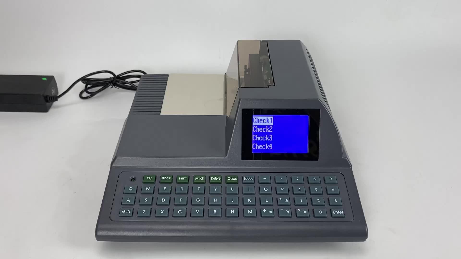 DB-380 Intelligent Check Printer Office Personal Automatic Cheque ...