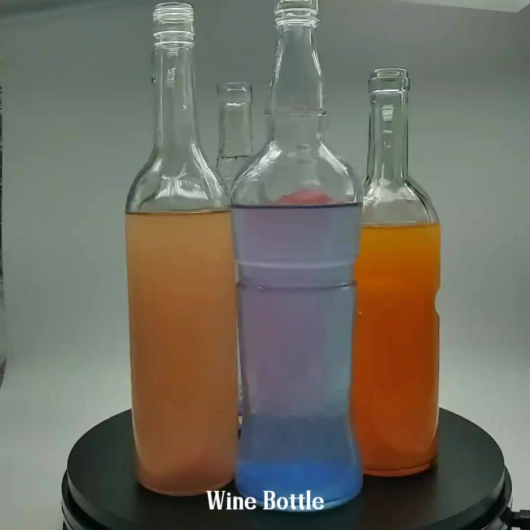 1 Liter Big Capacity Wine Glass Bottle - Buy Glass Bottle 1000ml ...