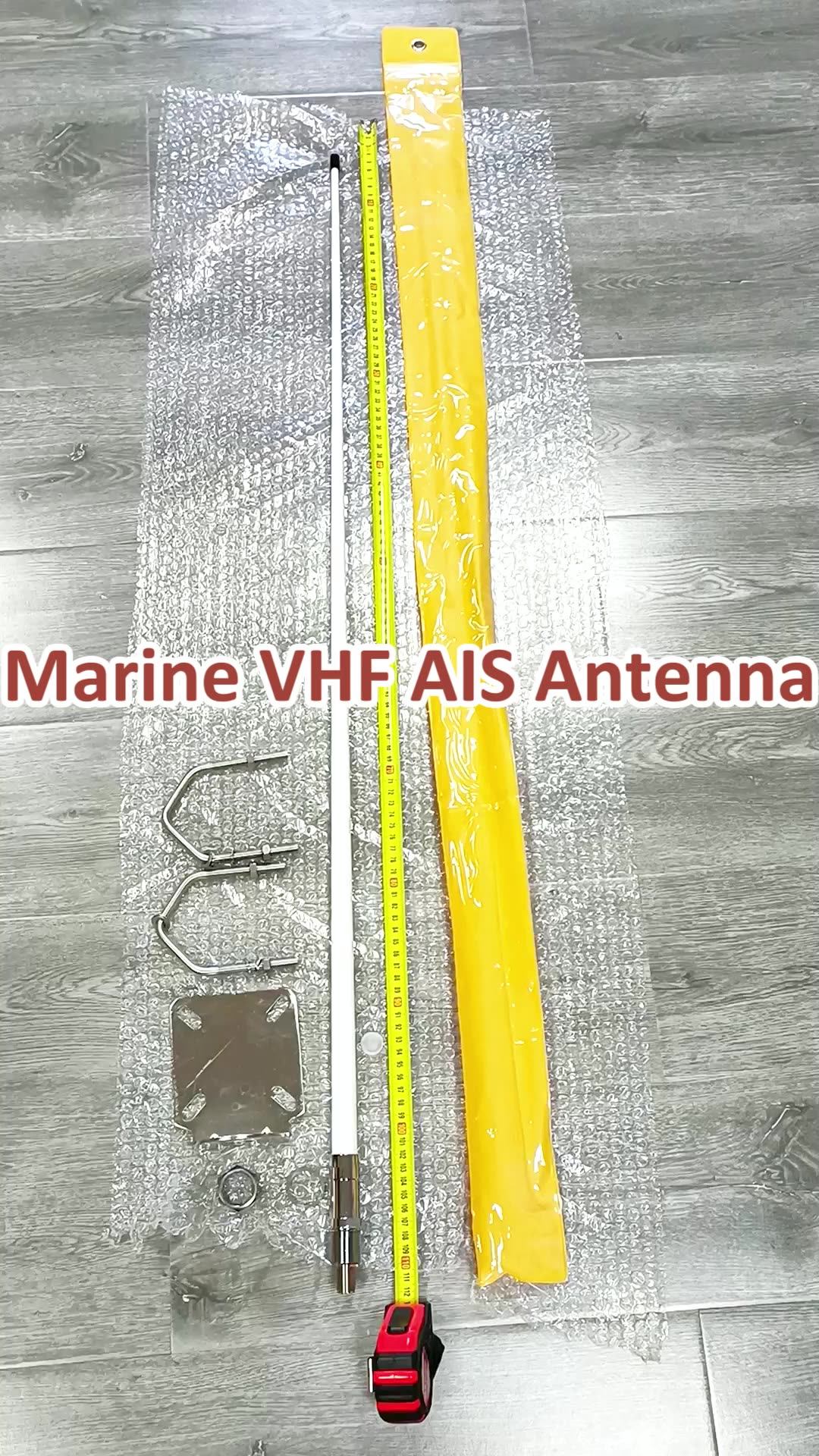 Vhf Marine Fishing Boat Antenna Omni Fiberglass Base Antenna Vhf 156 ...
