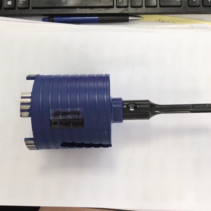 Shdiatool 82mm M16 Laser Welded Diamond Drill Bit Including Center ...