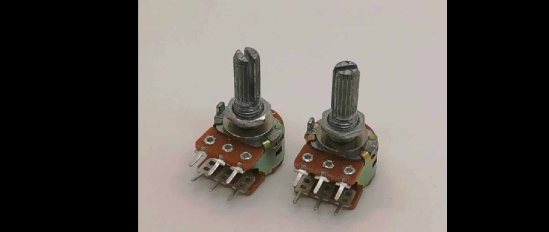 1000 Ohm Potentiometer 10-Pack 100K Ohm B100K Dual Stereo ...