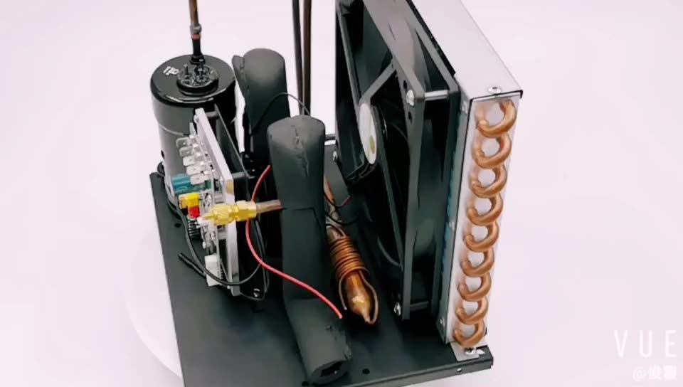 R134a Dc 24v Mimi Cold Room Refrigeration Condensing Unit For Custom ...