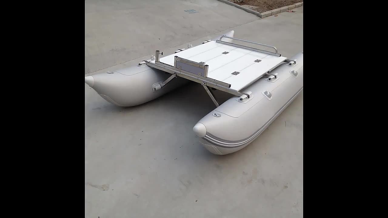 Pontoon Boat House Boat Pontoons With Aluminum Floor And Stainless ...
