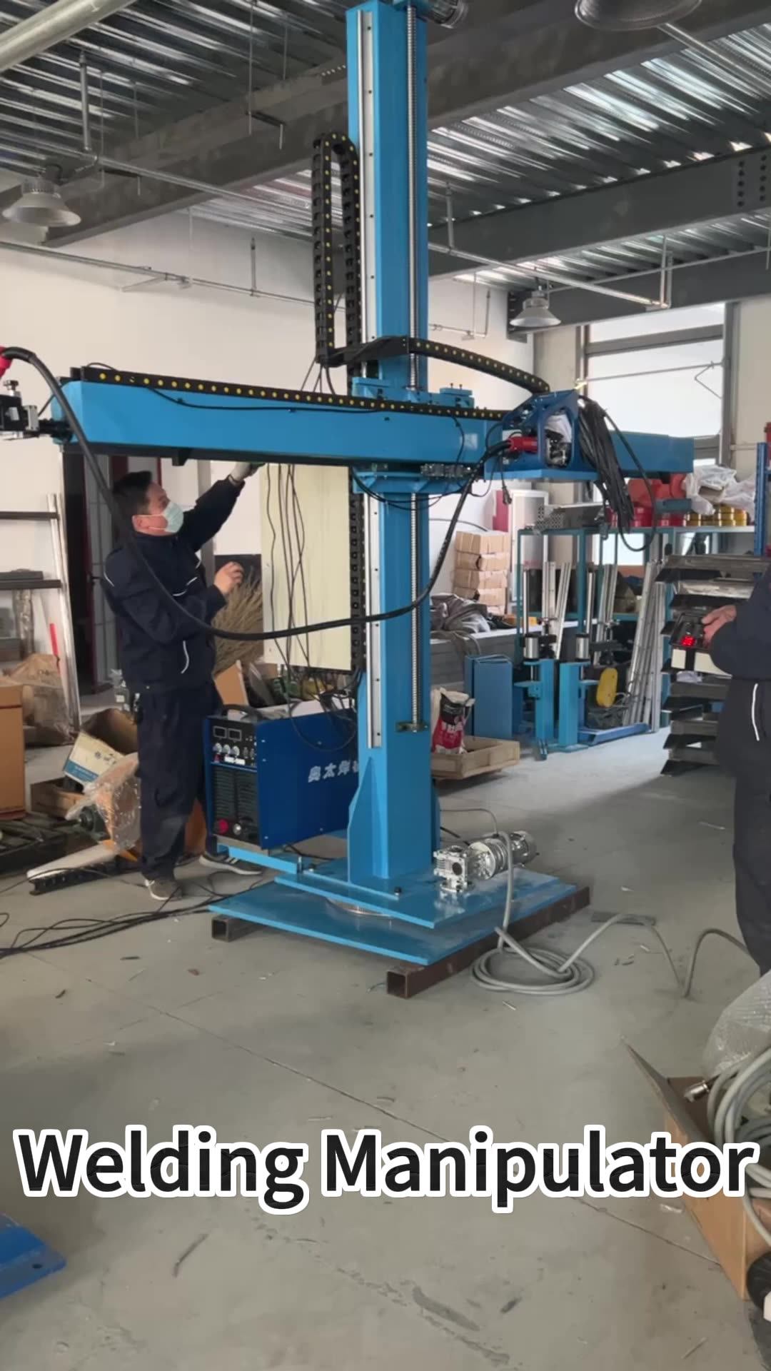 Column And Boom Welding Center Manipulator Robot Arm For Pipeline - Buy Tig Welding Equipment ...