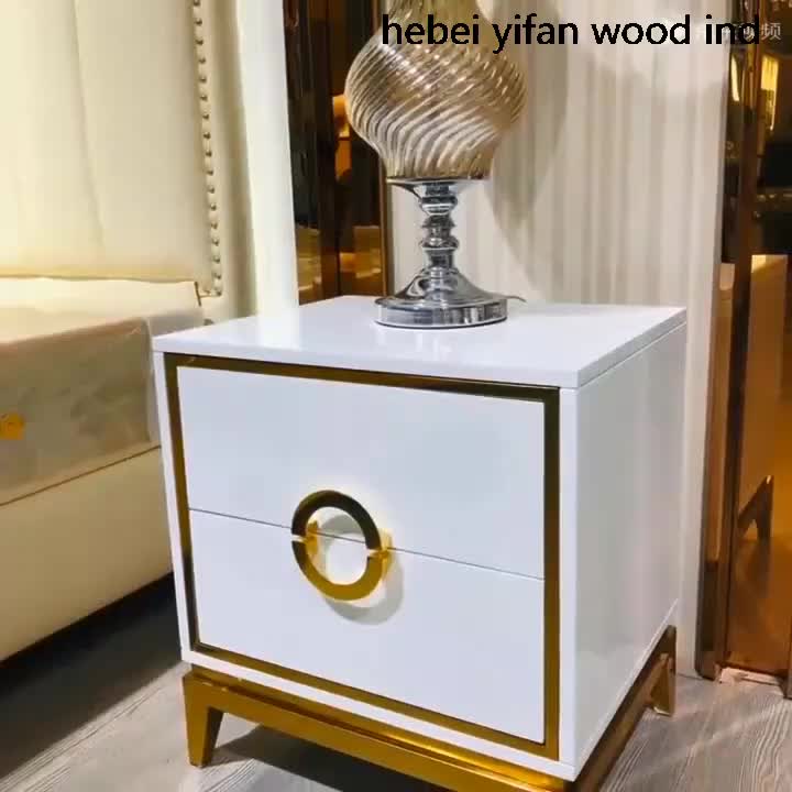 Luxury Bedside Table,Modern Brass Nightstand,Marble Side Table - Buy French Country Side Table ...