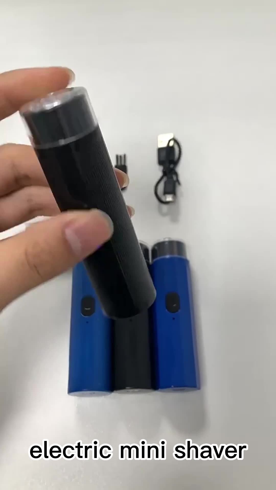 New Mini Electric Shaver Battery Men Portable Car Rechargeable Razor ...