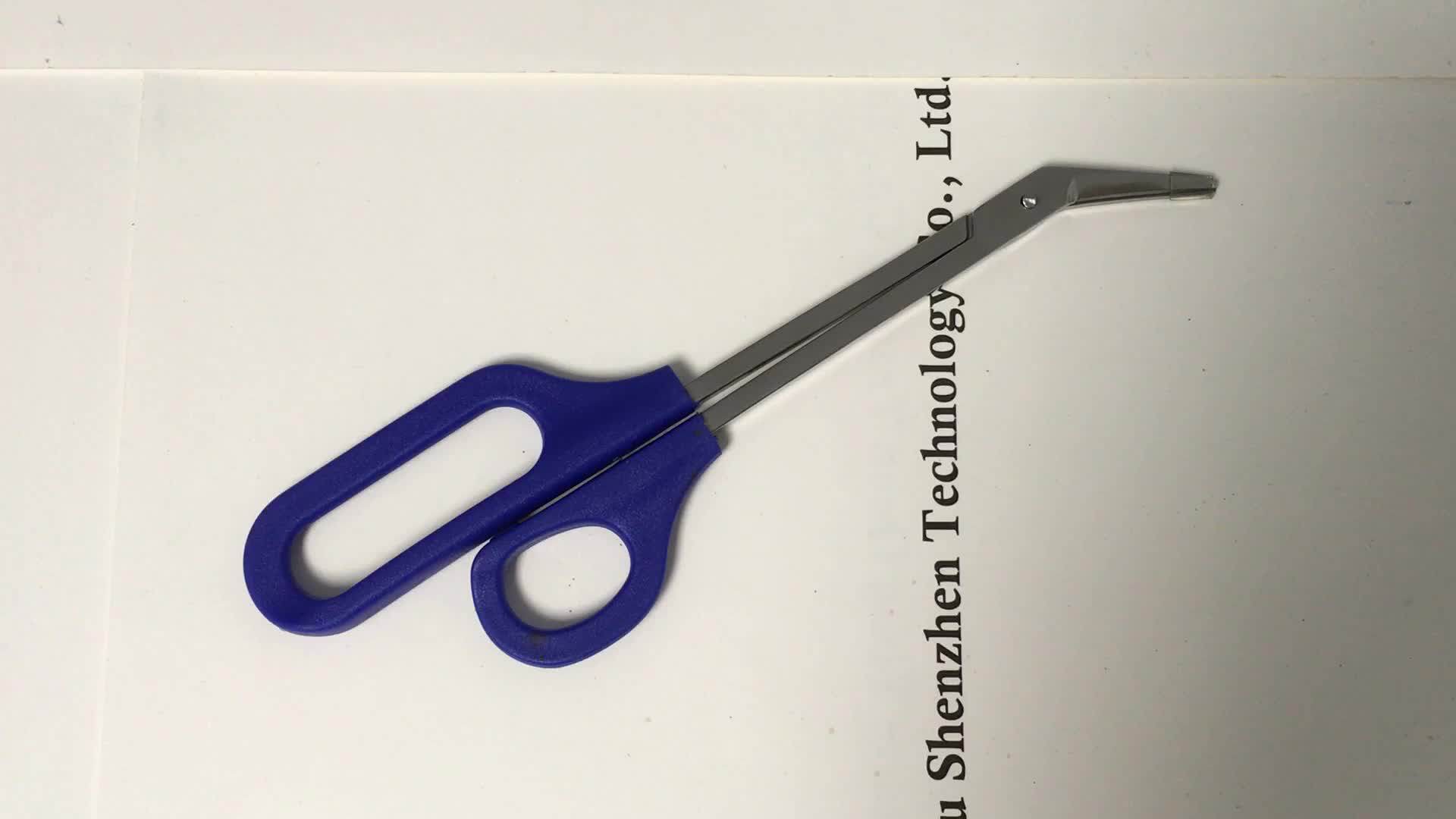 Cutting Clipper Cutter Easy Grip Long Toe Nail Toenail Scissor Manicure ...