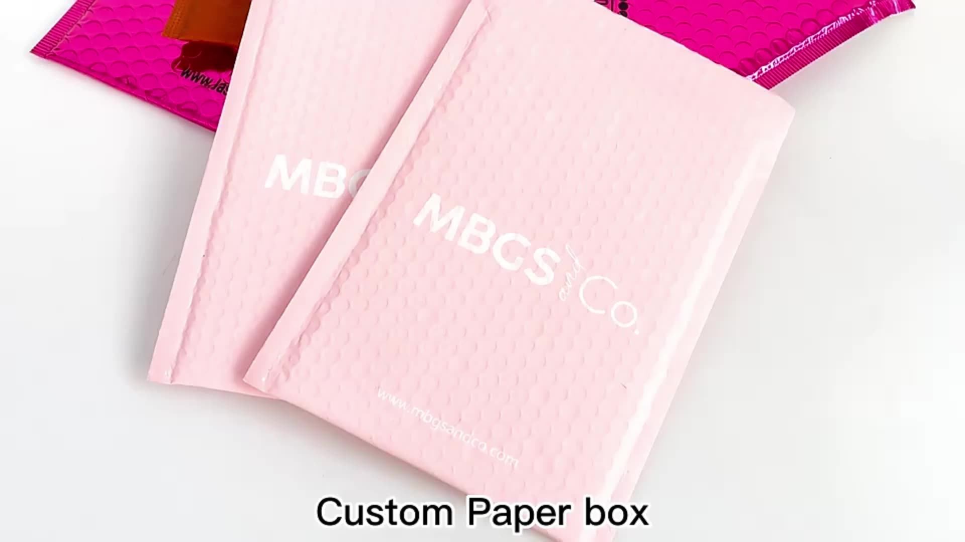 Custom Eco-friendly Bubble Courier Parcel Colorful Padded Wrap Envelope ...