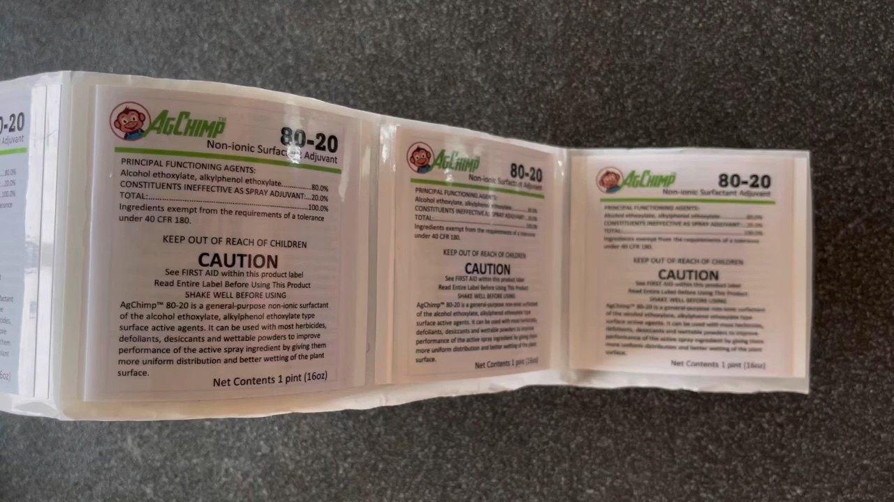 Customized Sticker Roll Logo Booklet Multi Double Layer Label Container ...