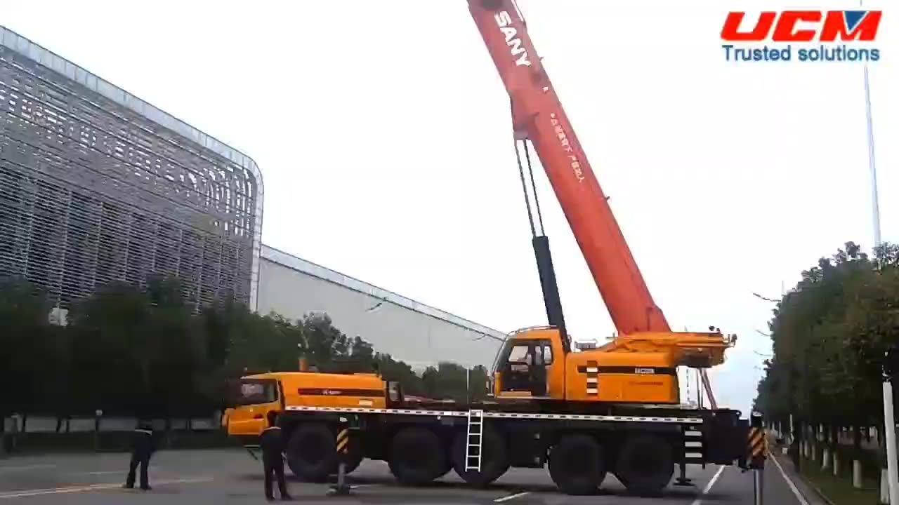 Sany Stc1800 Used Truck Crane 180 Tons In Shanghai For Sale Truck ...