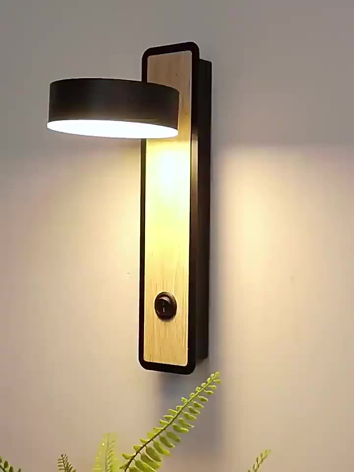 Led Wall Lamp 5w With Switch Bedroom Living Room Modern Wall Light ...