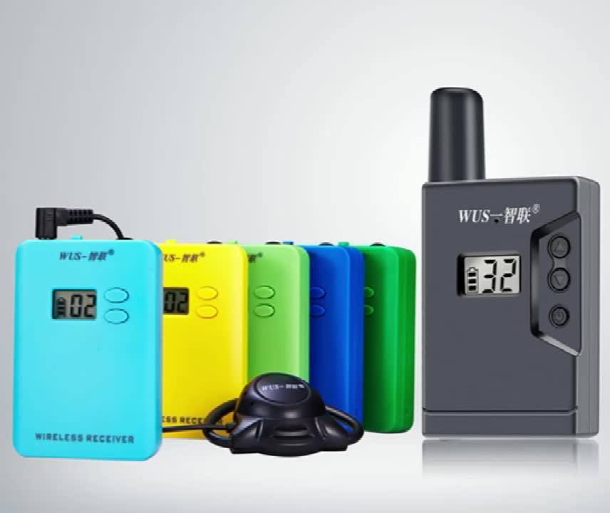 Zlwus069rc Portable Mini Wireless Tour Guide System/tour Headset/radio ...