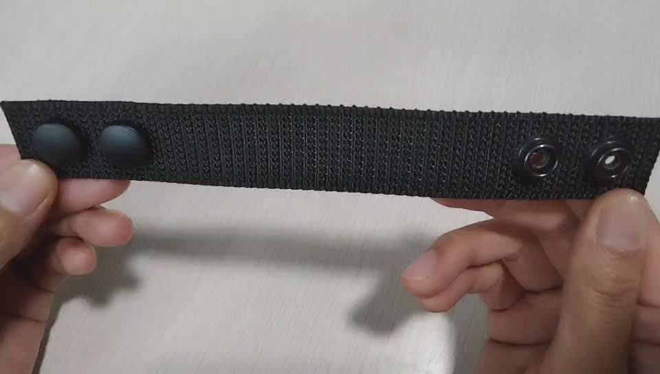 Black Belt Keepers Nylon Security Guard Tactical Duty Belt Keepers With ...