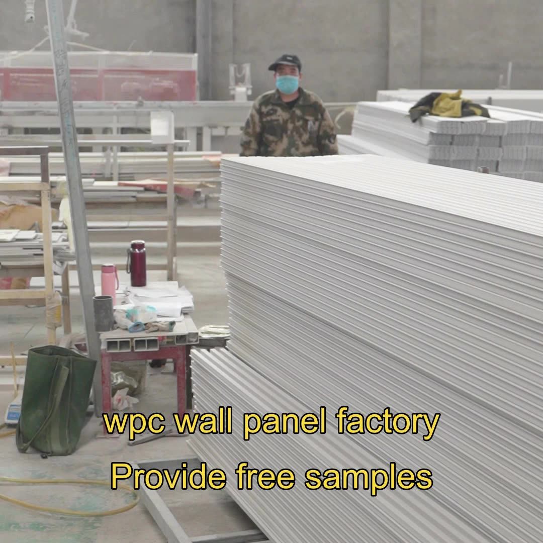 Wood Alternative Panels Wpc Fluted Wall Panel 3d Pvc Wall Panel - Buy ...