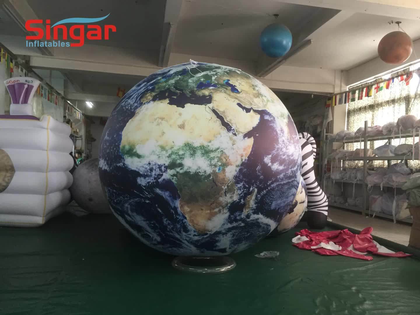 Large Inflatable Balloon Earth Globe For Earth Day - Buy Inflatable ...