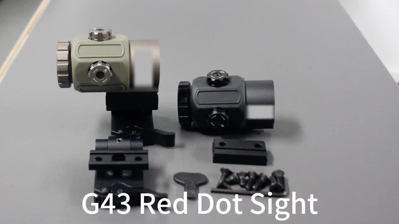 Sotac Gear Hunting G43 Magnifier With Mounts Red Dot Scope Sight Weapon ...