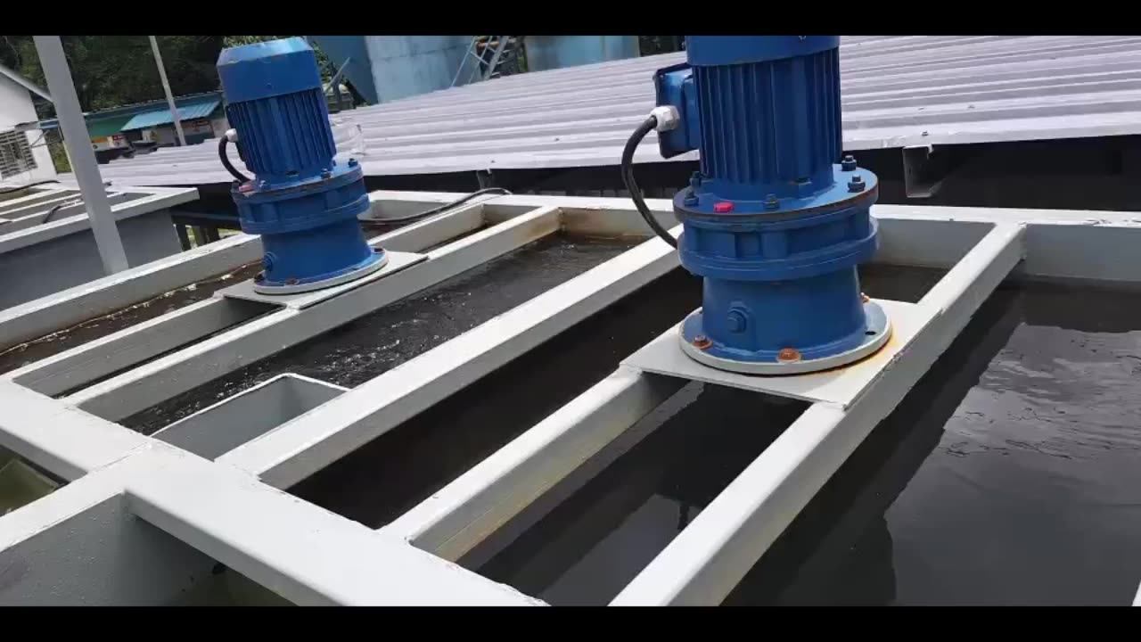 Lamella Clarifier System Settling Tank With Sludge Scraper For ...
