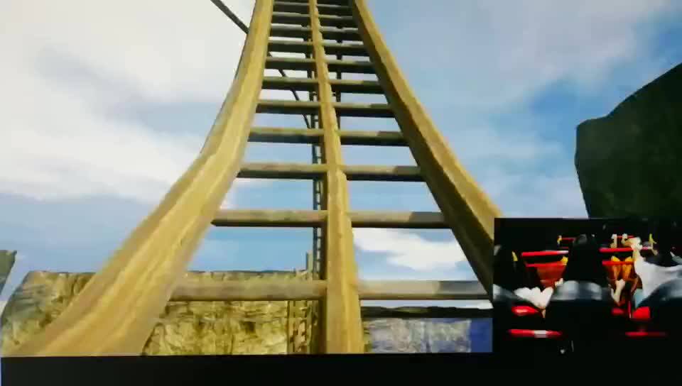 Earn Money Immersive Roller Coaster Scary Movie Dynamic Special Effect ...