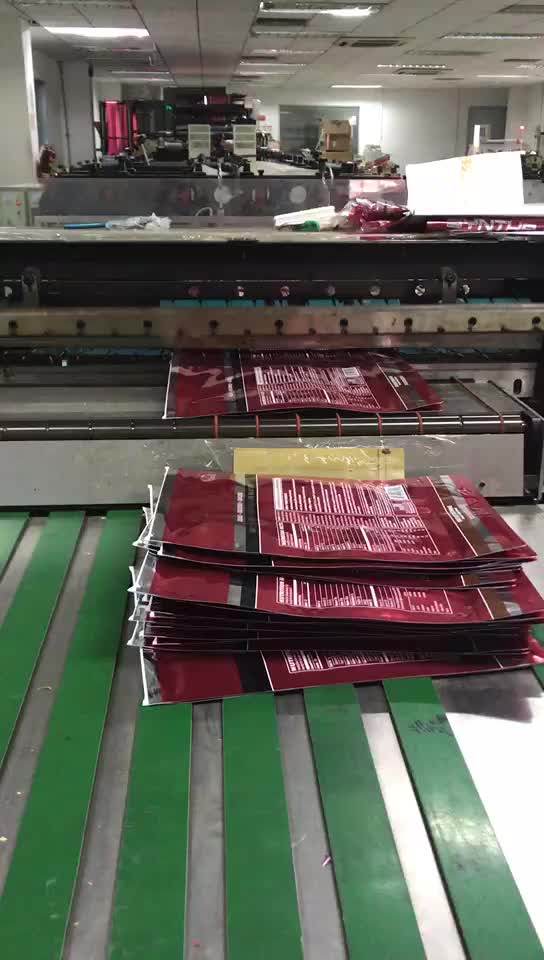 Custom Opaque Pinch N Slide Plain Child Resistant Biodegradable Mylar ...