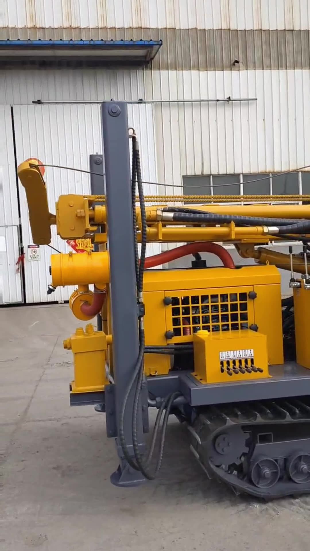 300m Well Drilling Rig 150 Meter Tractor Mounted Water Well Drilling ...