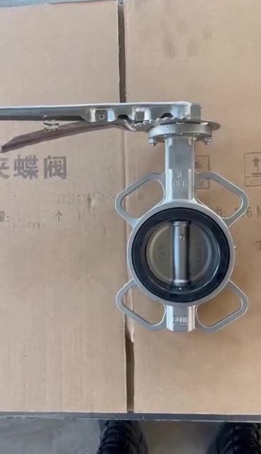 不锈钢304手柄对夹蝶阀 手动中线蝶阀 厂家供应天津D71X-16P-阿里巴巴