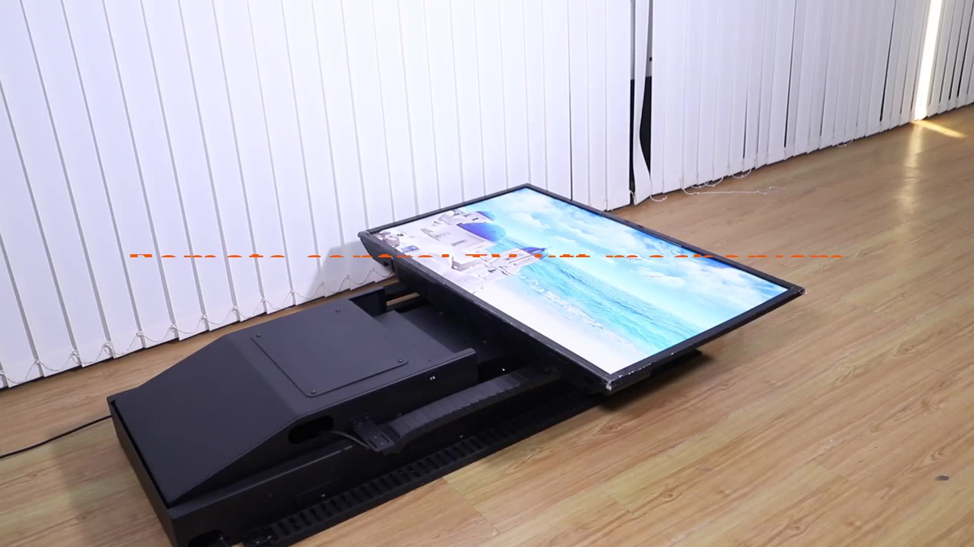 Height Adjustable Motorized Tv Lift Automatic Home Bedroom Under Bed ...