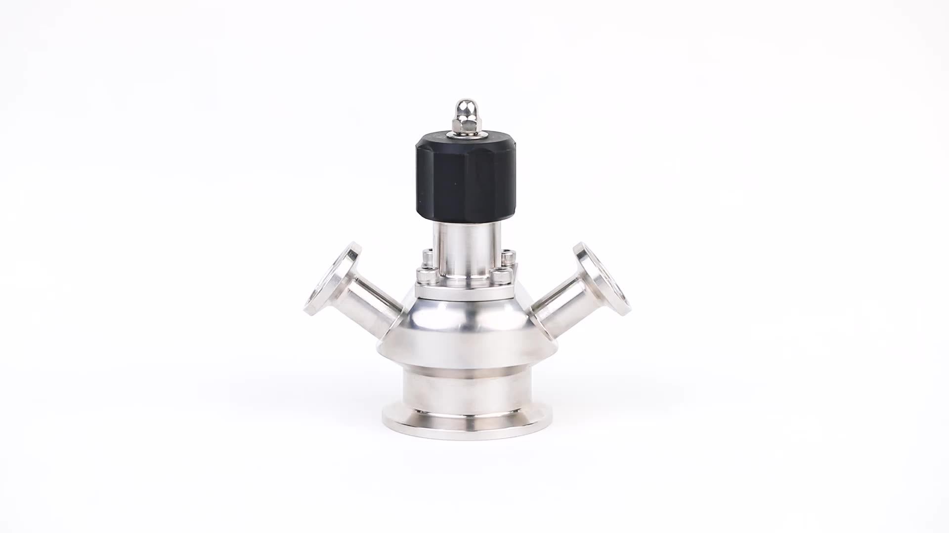 Manual/pneumatic Aseptic Tri-clamp Sampling Valve - Buy Sampling Valve ...