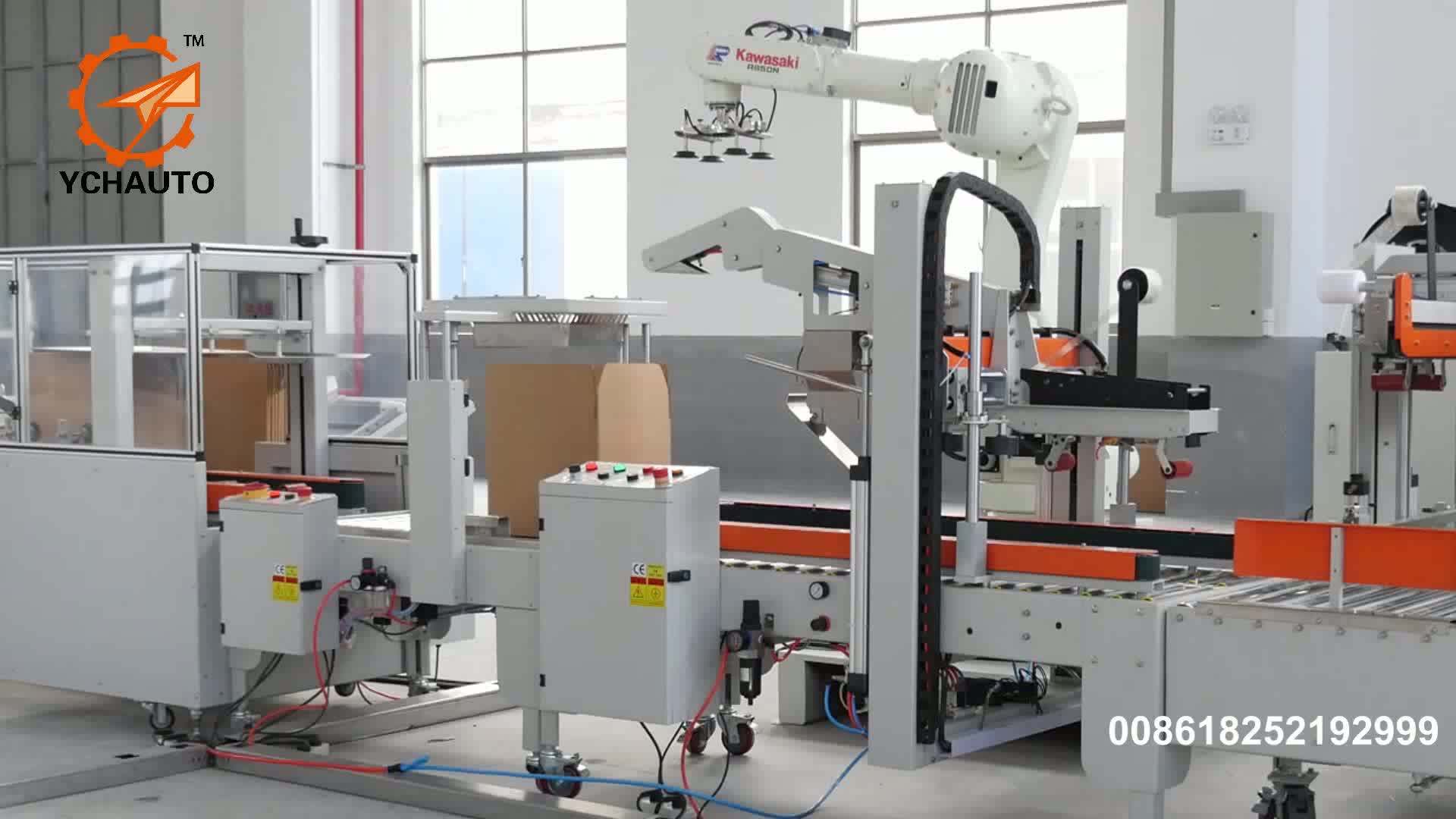 Fully Automatic Flap Folding Carton Box Sealer Machine - Buy Carton ...