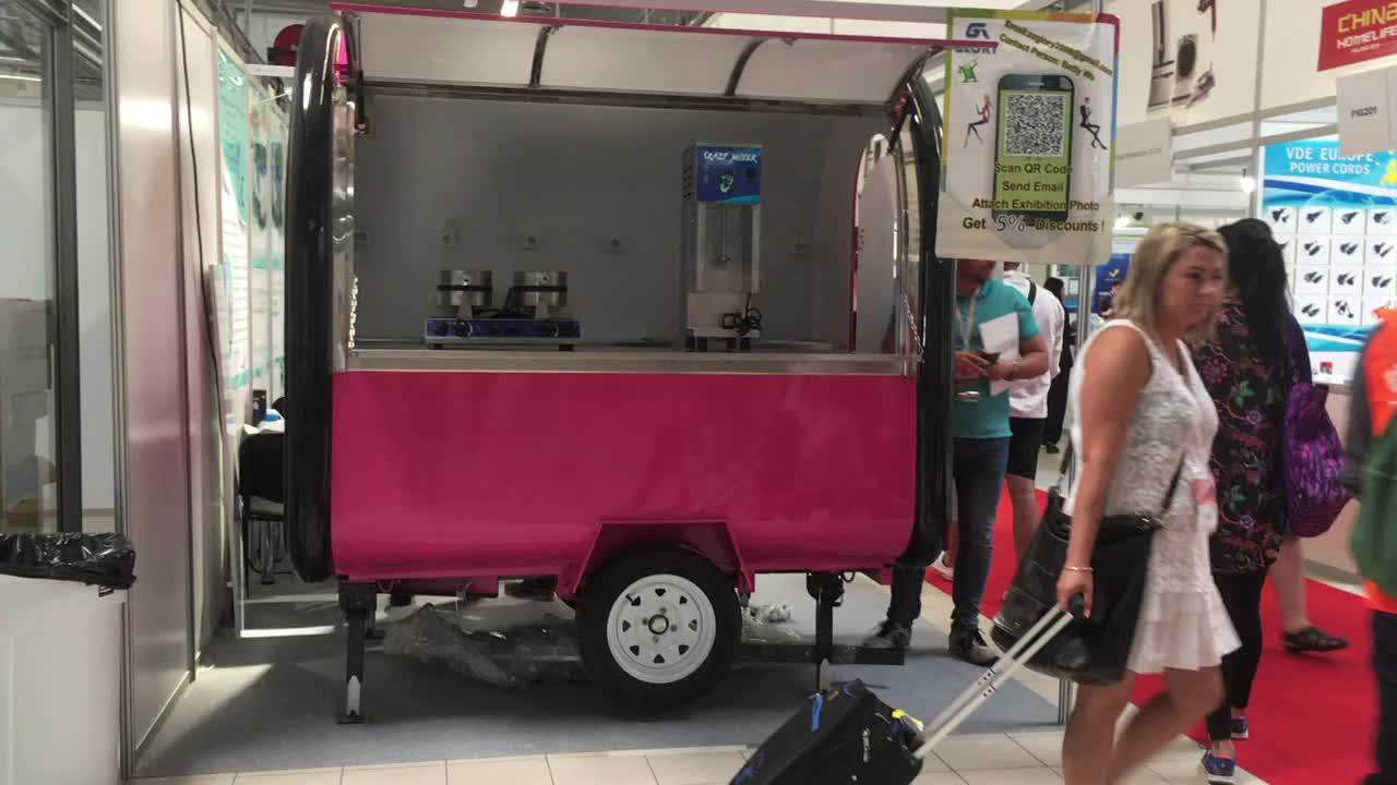 Best Selling Outdoor Mobile Fast Food Truck With Snack Machine - Buy ...