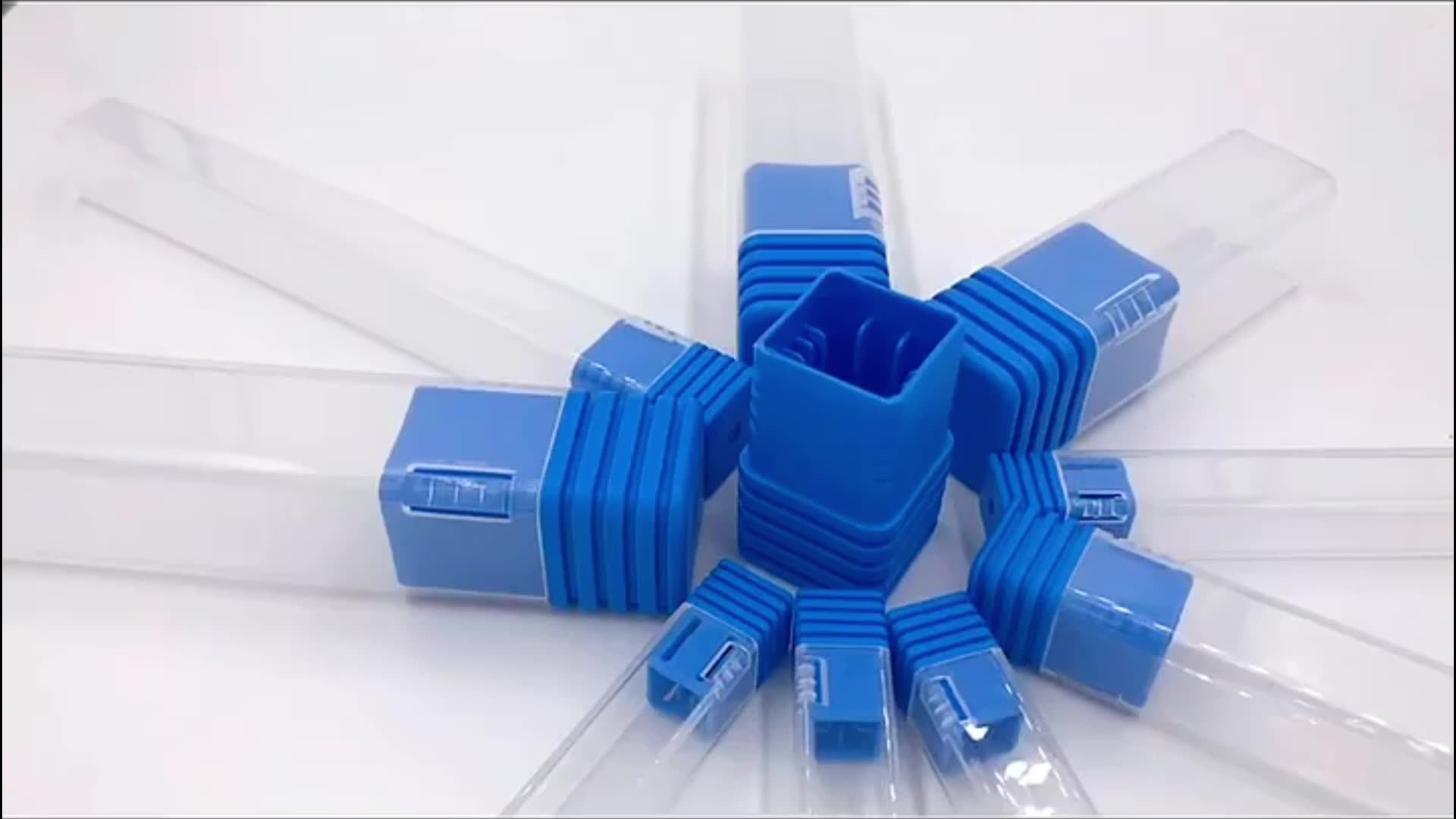 Cnc Cutting Tool Milling Cutter Plastic Box For Storage End Mills ...