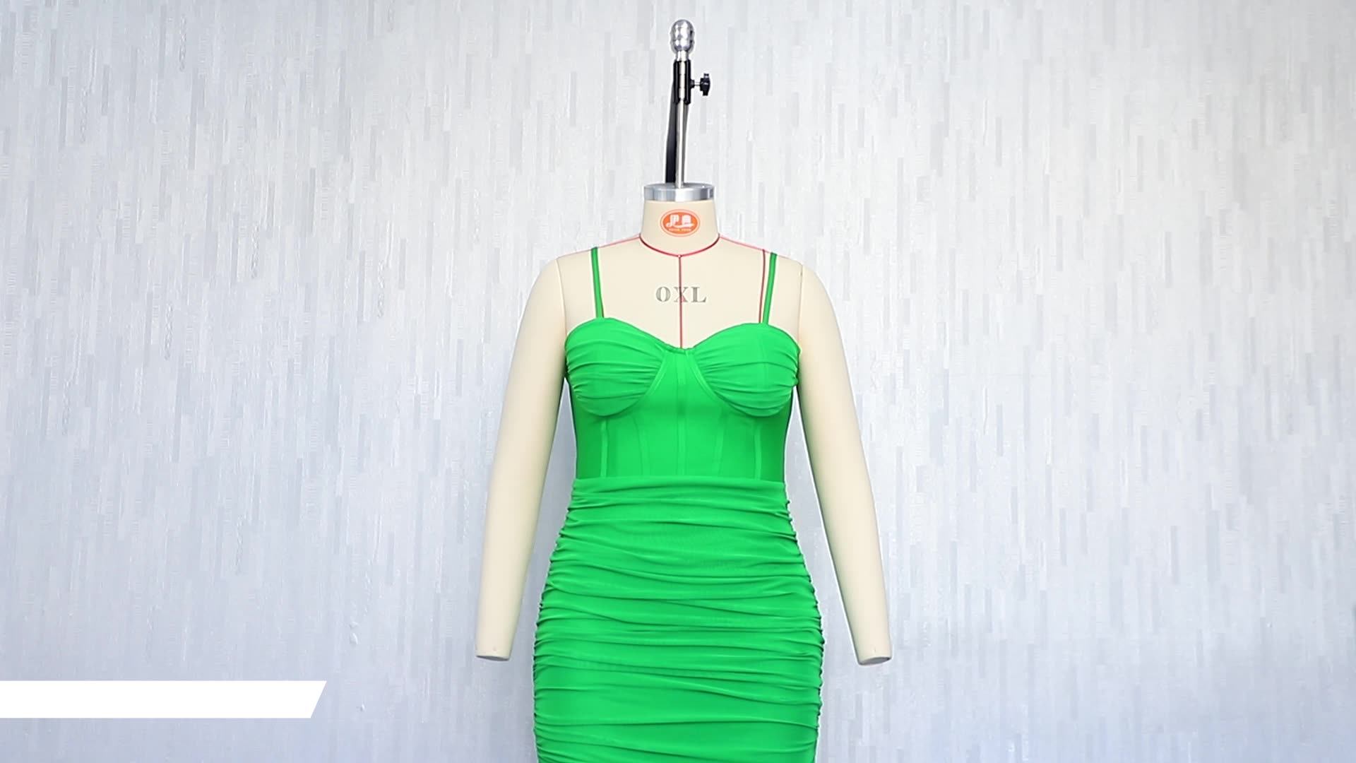 High Neck Plus Size Prom Dresses Comfortable Bandage Style With Strap ...