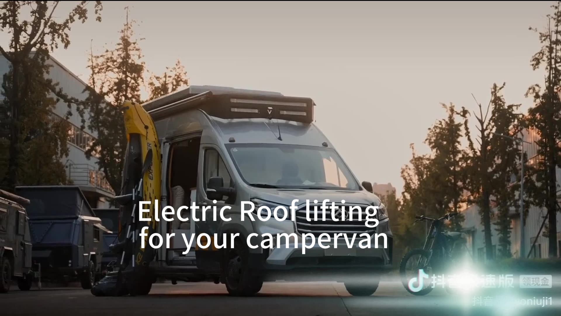 Pop Up Roof Lifting For Campervan Conversion Kit Pop Up Camper Pop Top ...