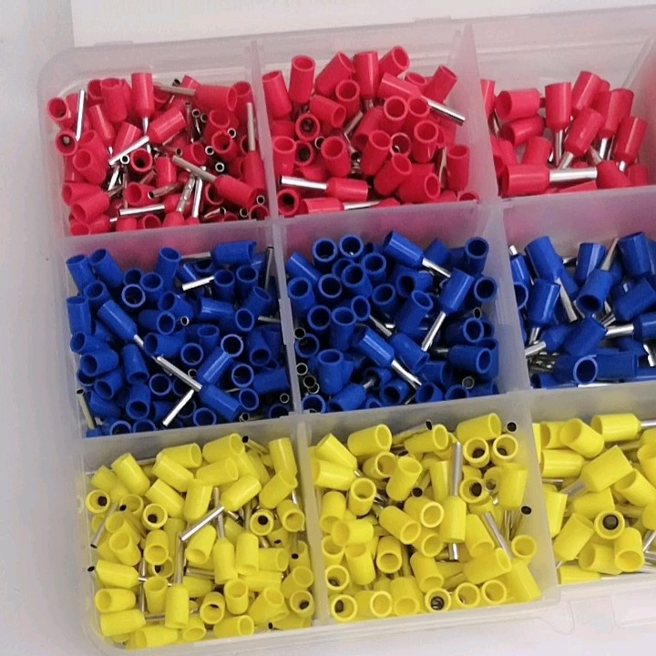 Tube Type Pre-insulating Terminal Electrical Copper Cable Shoes - Buy ...