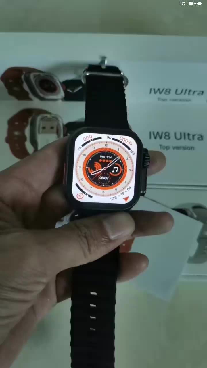 1 Sample Ok Iw8 Ultra Series 8 Smartwatch 1.96 Inch Big Screen T900 ...