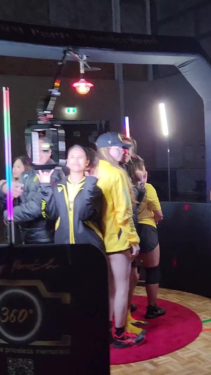 Custom Free Logo Portable Photo Booth 360 Selfie Overhead Top Spinn ...