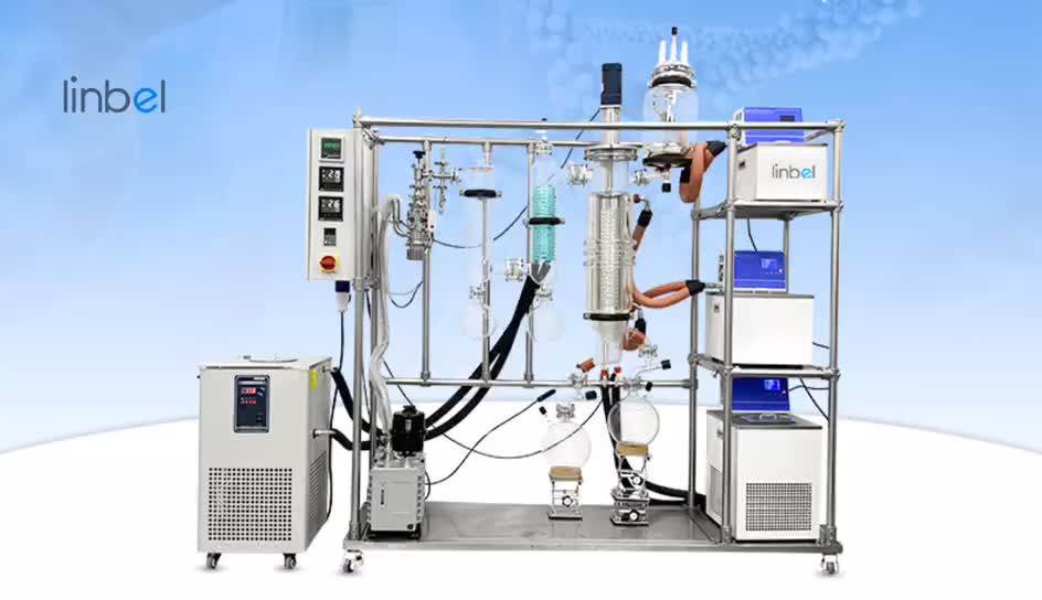 Linbel Molecular Distillation Industrial Spinning Band Distillation Gmd ...