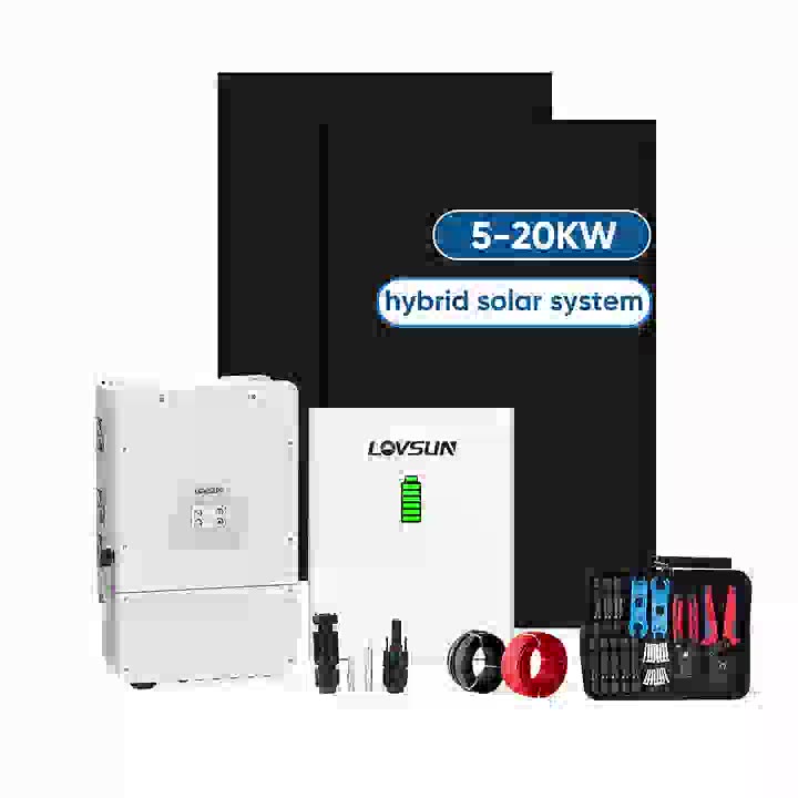 Complete Set Solar Panel Power System Kit 3kw 5kw 6kw 8kw 10kw 15kw 20kw 30kw Roof Ground Hybrid ...