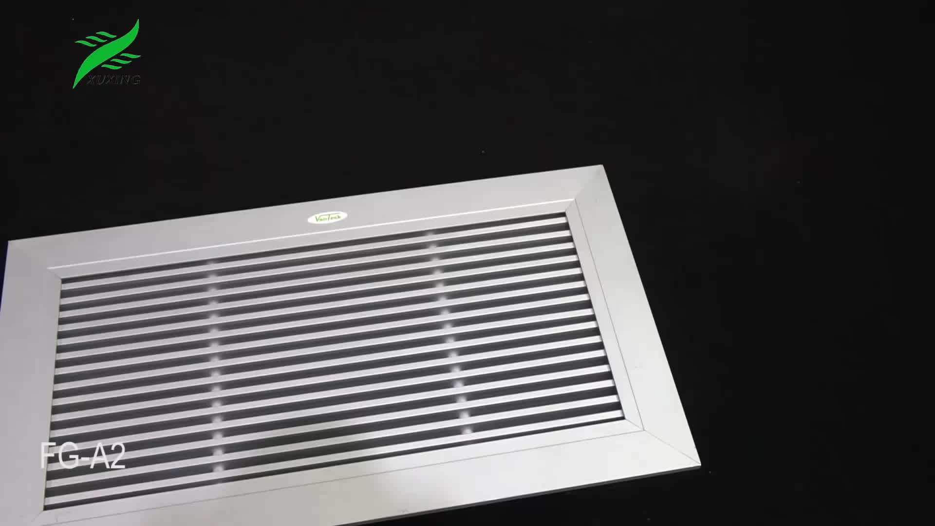 Hvac System Floor Air Register Aluminum Ventilation Grille - Buy ...