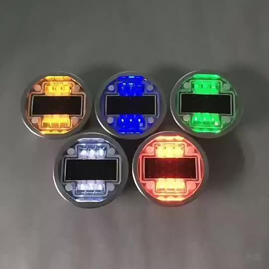Outdoor Driveway Ip68 Round Led Underground Pavement Marker Aluminum ...