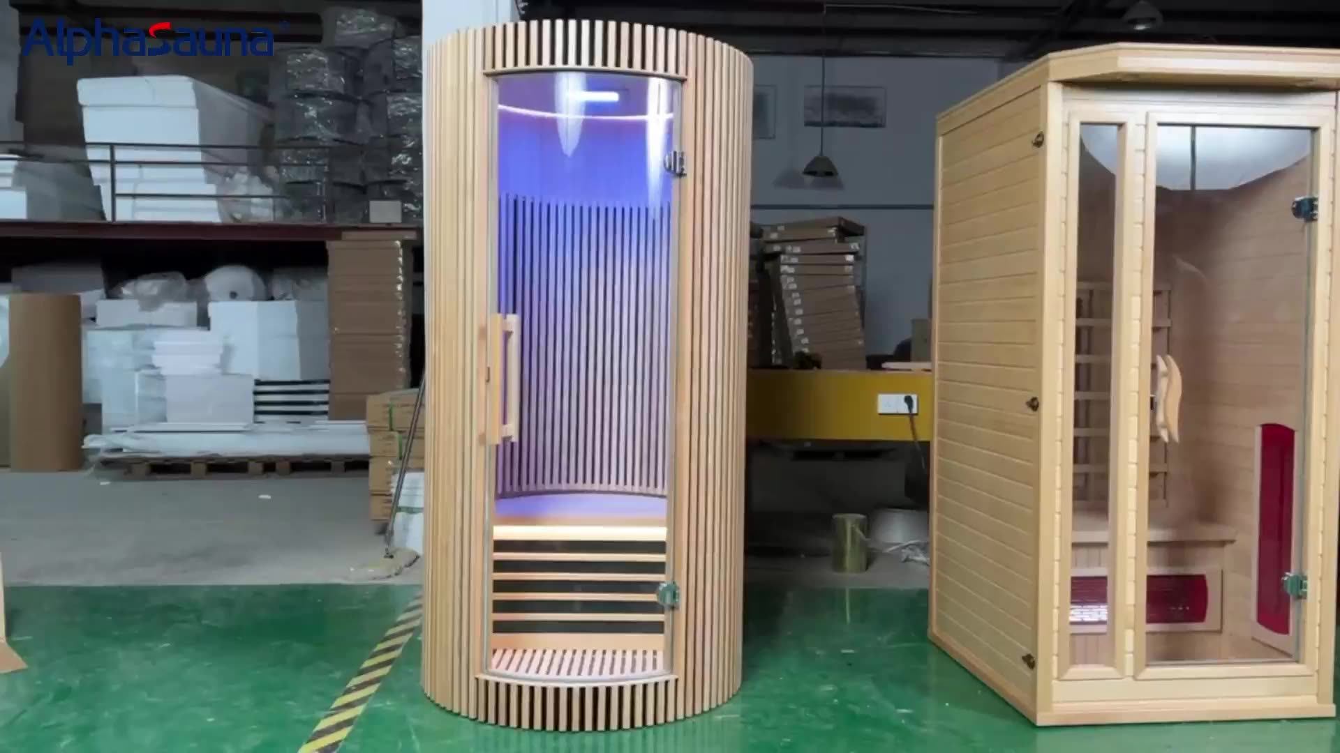 High Tech Health Infrared Barrel Sauna Room - Buy 1 Person Far Infared ...