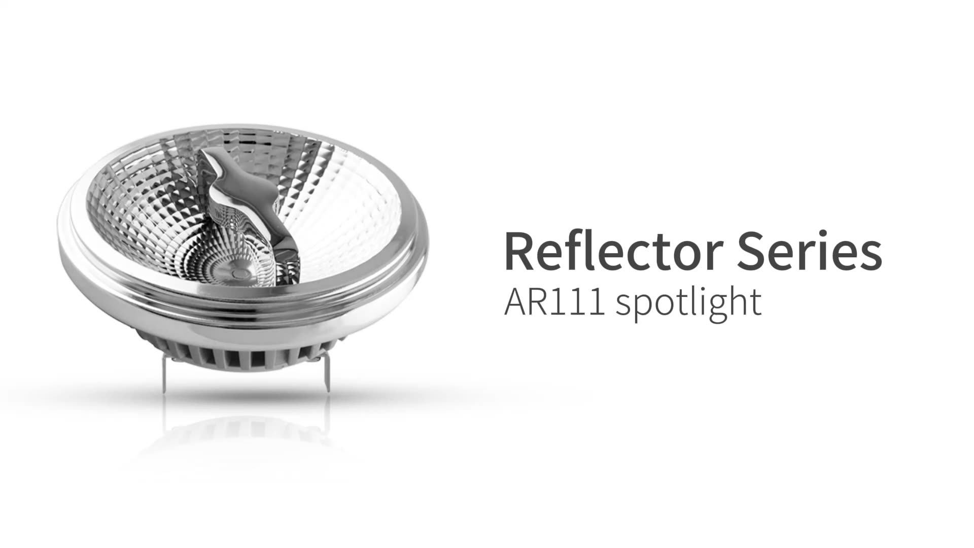 Dimmable 7w Ar70 Lamp Recessed Ceiling Gu10 Ar111 Cob Grille Spotlight ...