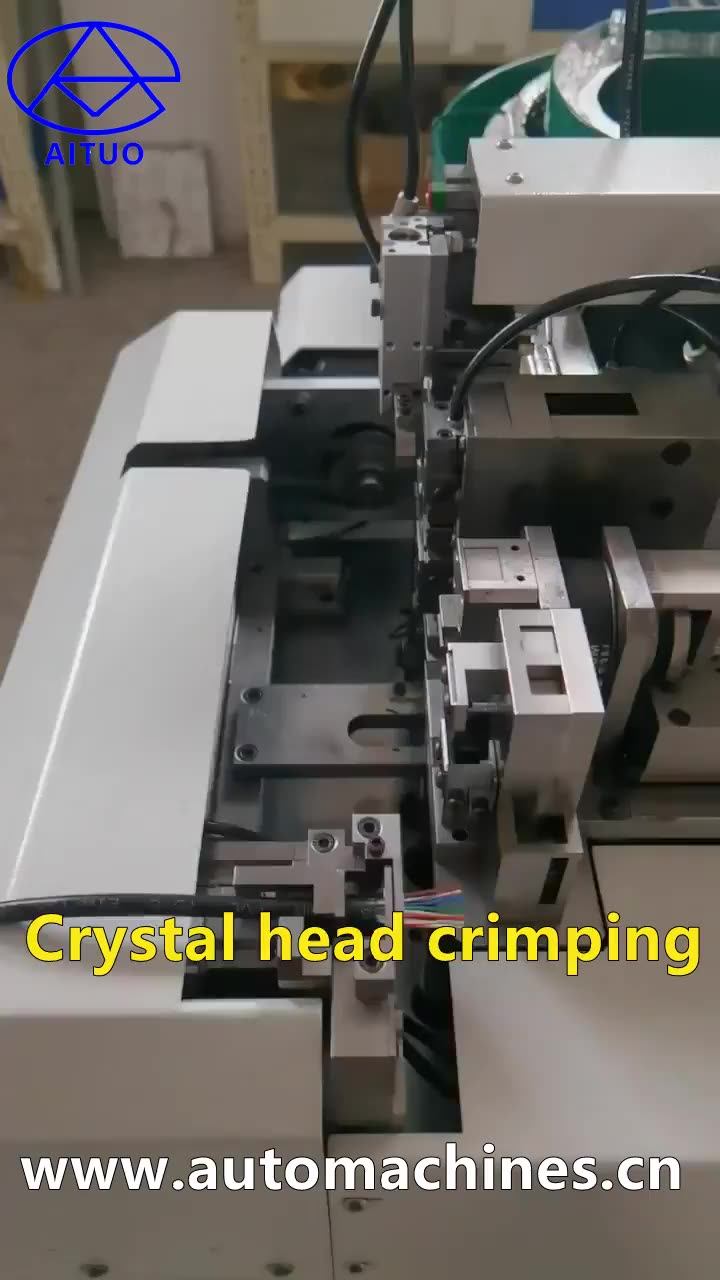 Aituo Automatic Rj45 Crimping Machine With Automatic Operation - Buy ...