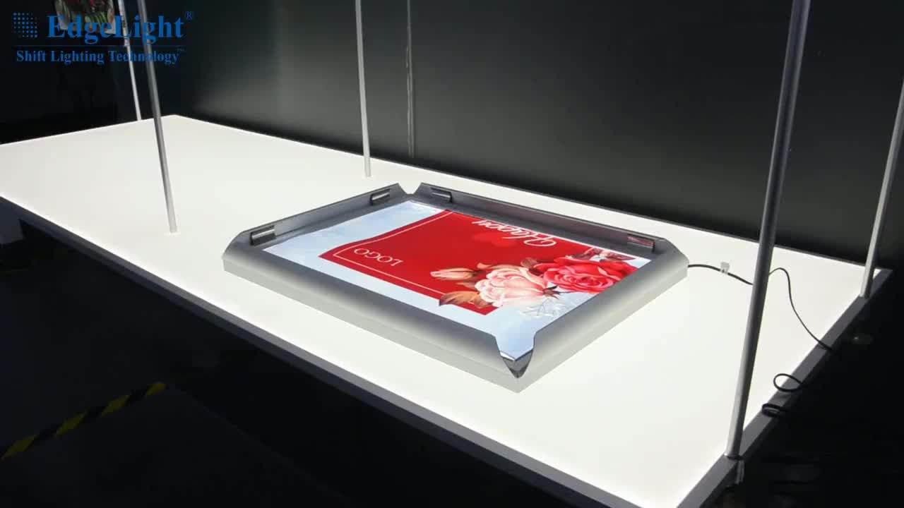 High Quality Aluminum Profile Snap Frame A3 Led Wall Backlit Picture ...