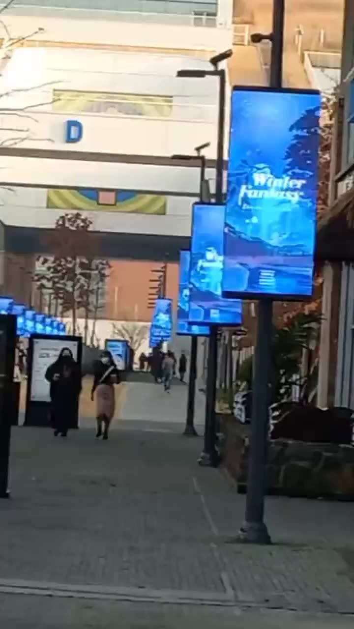 Portable Outdoor Led Signs Programmable Led Sign,Street Light Pole Led ...