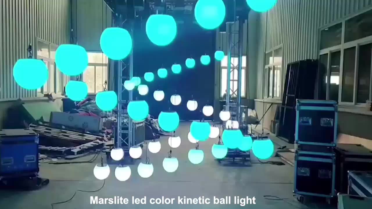 Marslite Led Lift Ball System Winch Led Color Kinetic Ball Light - Buy ...