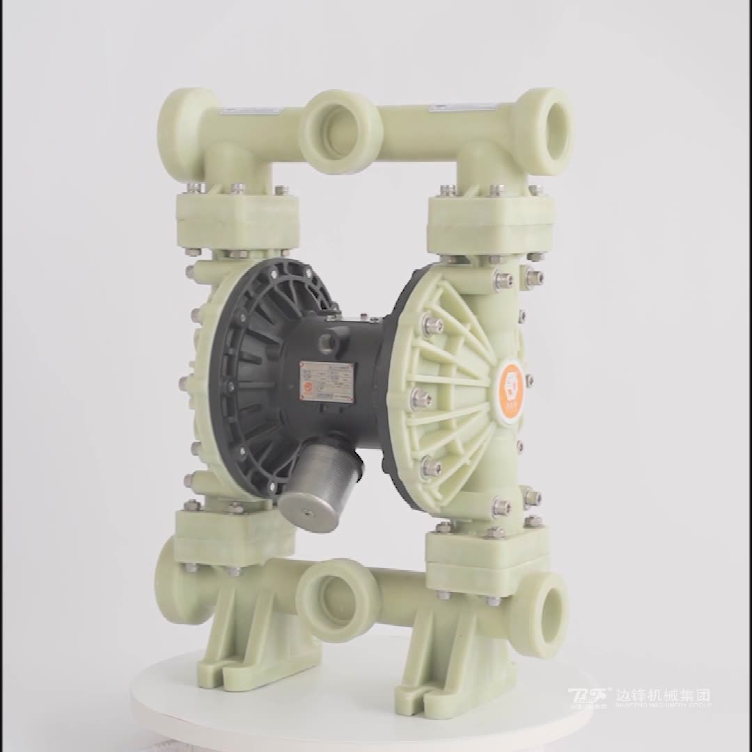 隔膜泵QBY3-50塑料PP气动隔膜泵 化工泵上海边锋机械固德牌-阿里巴巴
