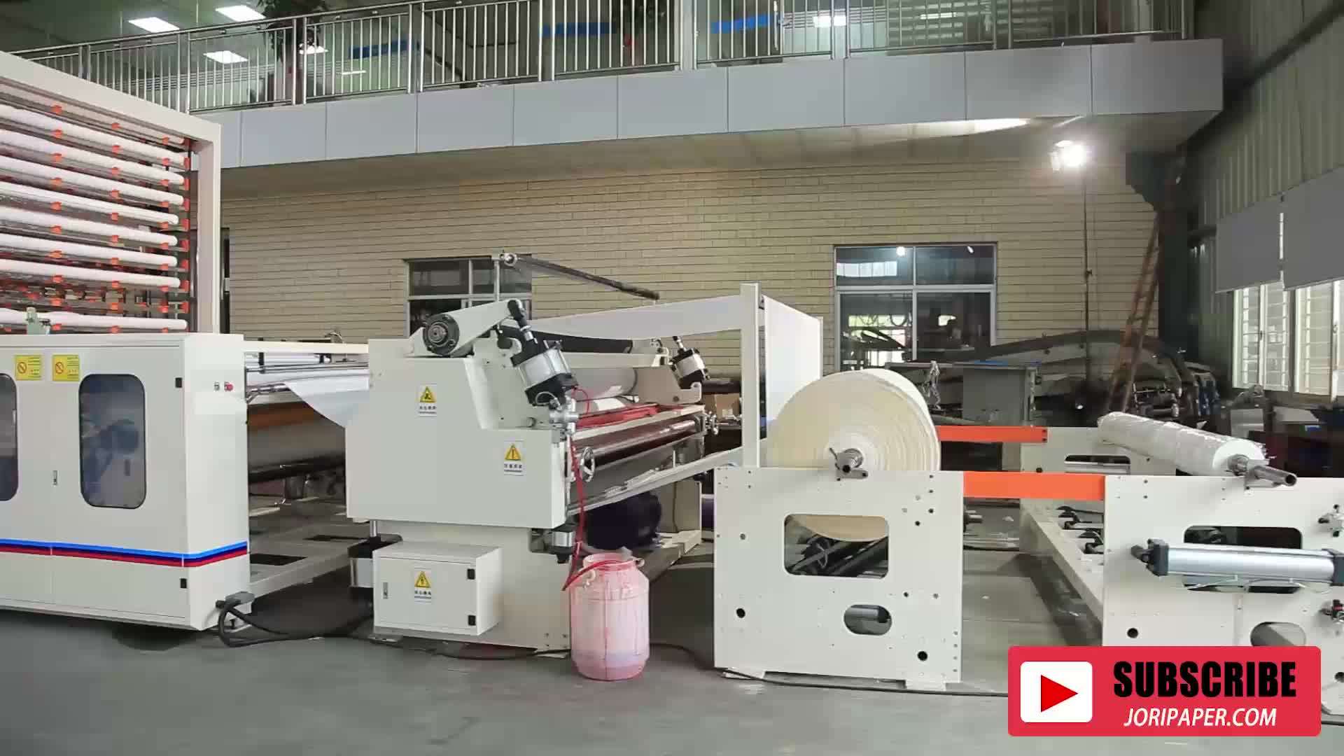 High Capacity Automatic Manufacturing Process Of Tissue Paper And ...