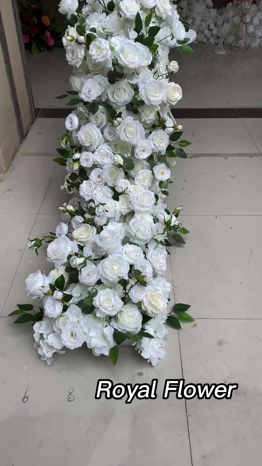 Hot Sale Table Centerpiece Flowers Runner Floral Artificial Flower ...